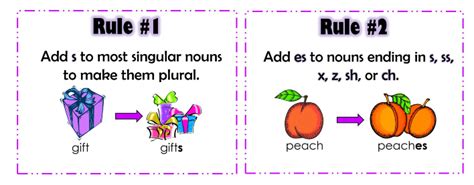 Esl Plural Nouns Rules 1 And 2 Verb Ninja
