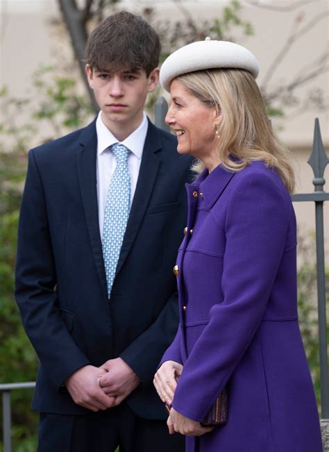 Prince Edwards Son James Earl Of Wessex Followed In Duke Of