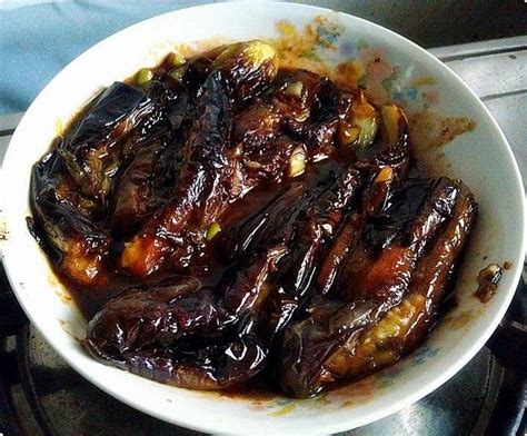 【2款东北酱茄子的做法步骤图，怎么做好吃】素食香饭儿下厨房