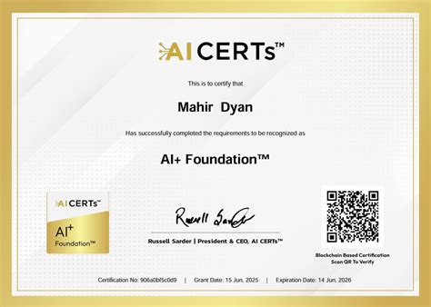 Ai Artificialintelligence Aicerts Aicertification Machinelearning