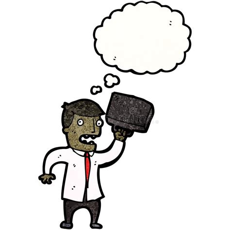 Retro Cartoon Angry Office Worker Stock Illustrations 173 Retro
