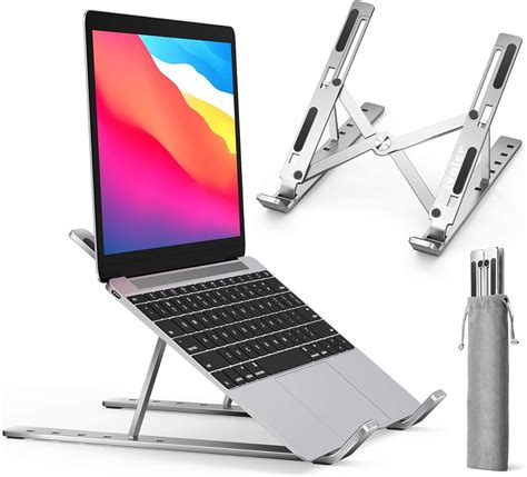 Buy Laptop Stand Ivoler Laptop Holder Riser Computer Tablet Stand 6