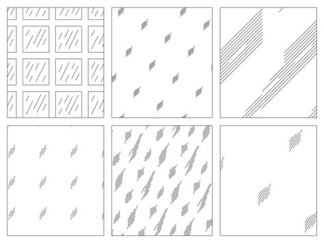 Glass Hatching Pat Archweb Dwg