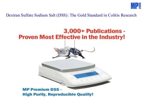 Why Mp Dextran Sulfate Sodium Salt Dss Is Most Effective In Colitis