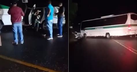 Accidente De Tránsito En La Autopista Medellín Bogotá Entre Un Bus Y Un