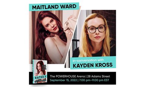 Maitland Ward Baxter On Twitter RT AVNMediaNetwork Maitland Ward Set To Sign Memoir Sept 15