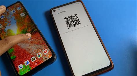 How To Share Hotspot Qr Code Oppo A55 Share Hotspot Qr Code Youtube