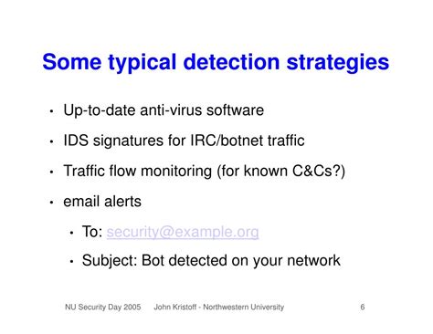 Ppt Botnets Detection And Mitigation Dns Based Techniques Powerpoint Presentation Id 1017063