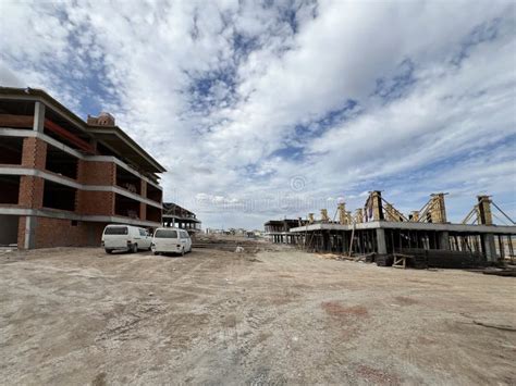 Concrete Building Skeleton Construction Phase Stock Image Image Of Project Industrial