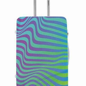 Capa Protetora Para Mala Viagem Personalizada Grande Psicodelico