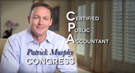 Patrick Murphy Overstated Length Of Cpa Experience Politico