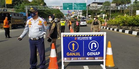 Pemeriksaan Ganjil Genap Di Jalur Puncak Diperluas Merdeka
