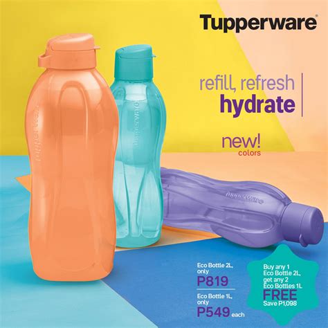 Stay Hydrated With An Eco Twist Tupperware Philippines