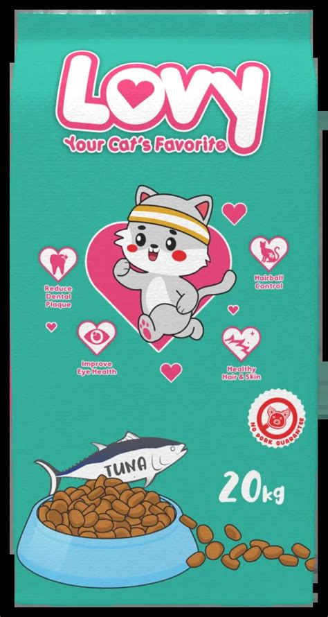 Lovy Healthy And Balanced Cat Food With Aafco Standard Medion