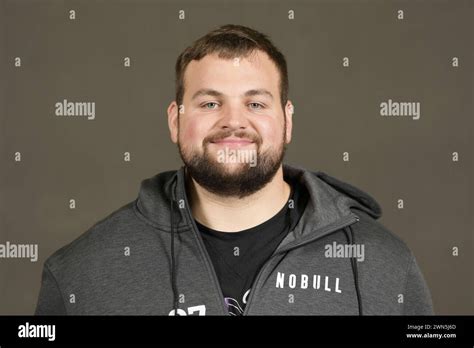 Kansas State Offensive Lineman Cooper Beebe Poses For A Portrait At The