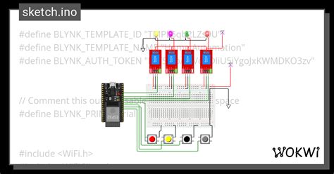Iot Home Automation Copy Wokwi Esp32 Stm32 Arduino Simulator