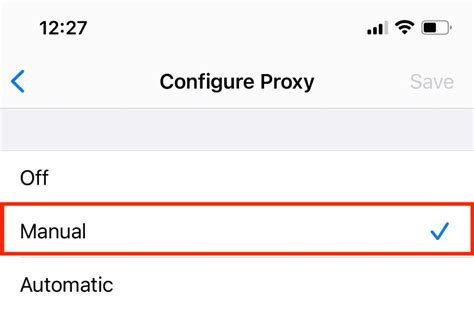 How To Set Iphone Proxy Settings Proxynet