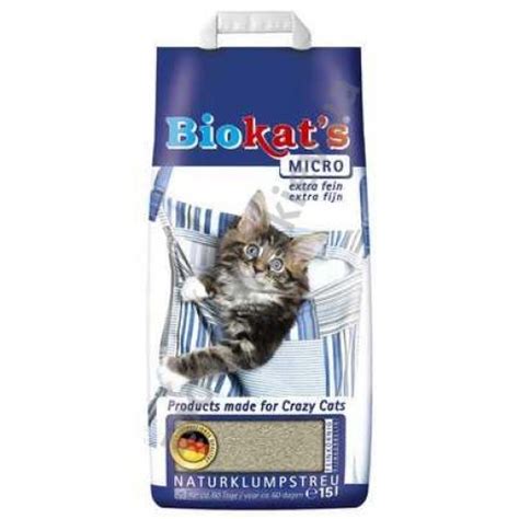 Глиняный наполнитель Gimpet Biokat`s Micro Classic. купить в Киеве