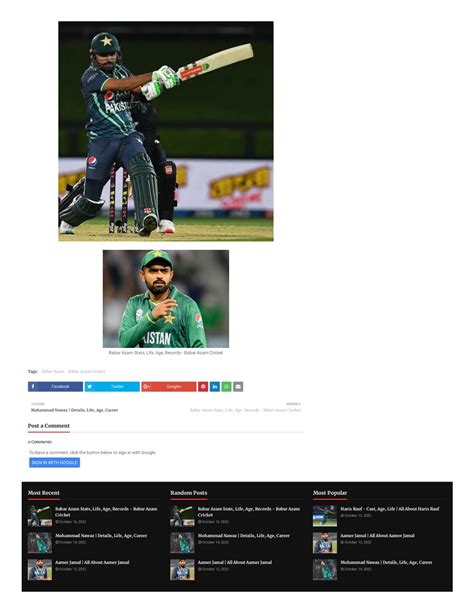 Ppt Babar Azam All Records 2022 Powerpoint Presentation Free