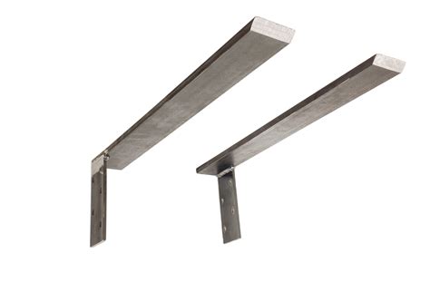 Hidden Side Metal Bracket Flat Granite Floating Shelf Marble Quartz
