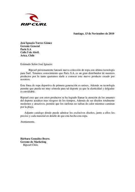 Ejemplo Modelo De Carta Comercial Pdf Modelo De Informe Images
