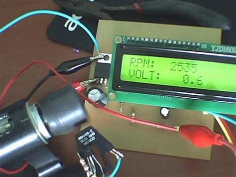 contactless digital tachometer using pic microcontroller rickey s