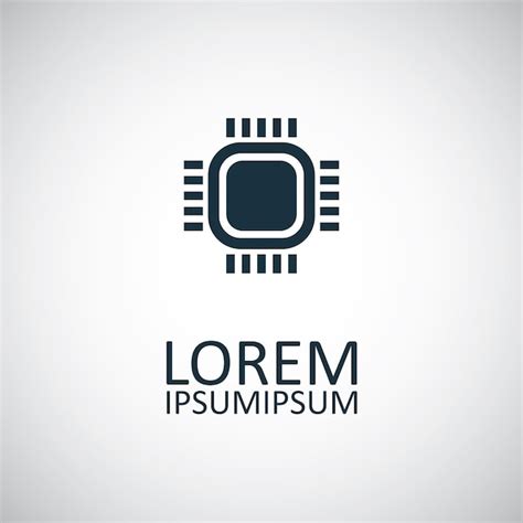Premium Vector Cpu Icon