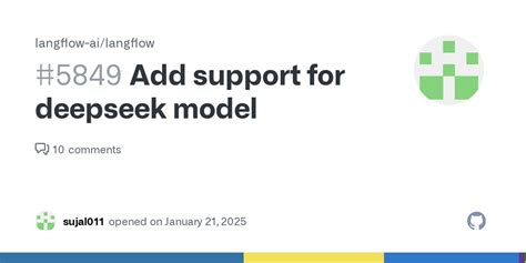 add support for deepseek model · issue 5849 · langflow ai langflow