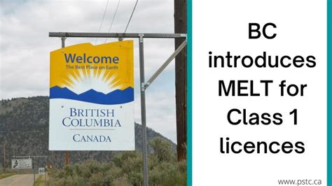 BC Introduces Mandatory Entry Level Training For Class 1 Licences