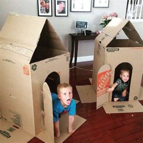 ไอเดียของเล่นจากลังกระ ของขวัญ บ้านแม่สุ Diy ง่ายนิดเดียว