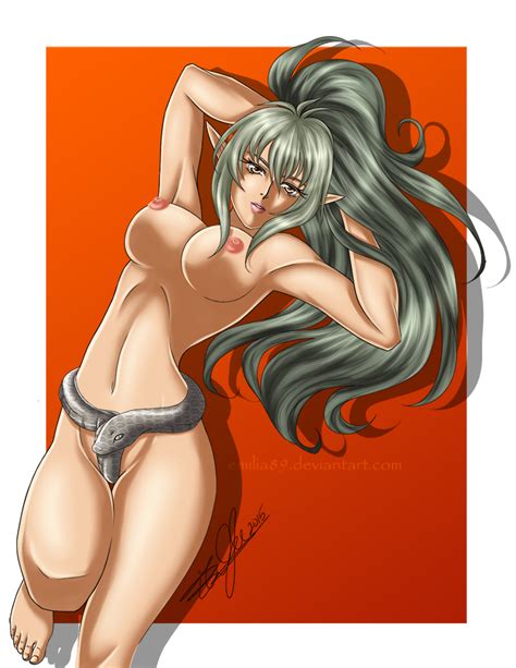 Rule 34 2015 Barefoot Breasts Brown Eyes Echidna Queens Blade Elf