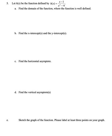 Solved x Let h x be the function defined by h x x² Chegg com