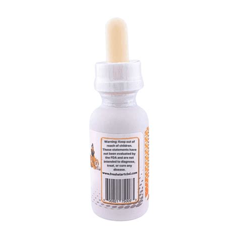 Cbd Pet Tincture 300mg 1500mg Fresh Start Cbd