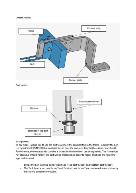 question about bolt connection in project assembly2 project support simscale cae forum