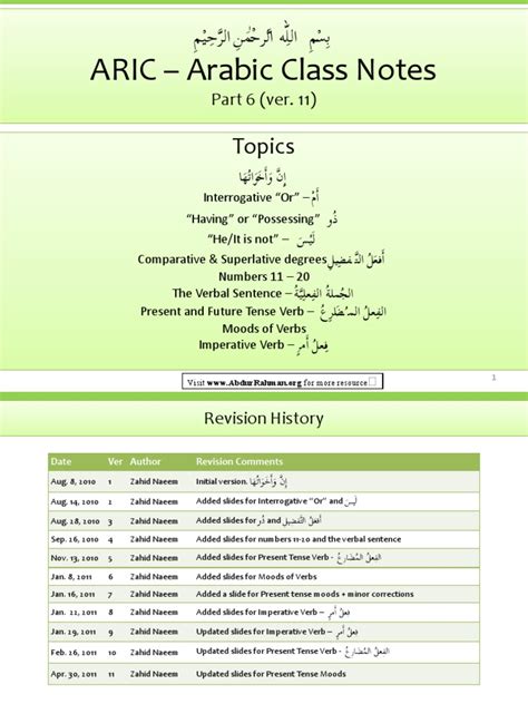 Madina Arabic Book 2 Class Notes Pdf Grammatical Gender