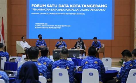 Pembangunan Pegawai Pemkot Tangerang Diminta Manfaatkan Data Sebagai