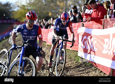 Troyes France 19th Nov 2023 Dutch Joris Nieuwenhuis And Belgian