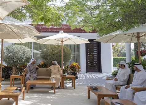 محمد بن زايد التقيت أخي محمد بن راشد في دبي في لقاءاتنا المتجددة