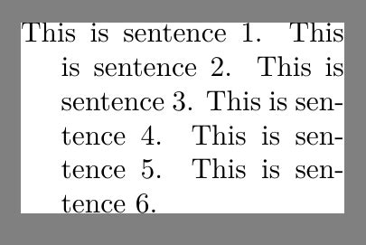 Why Parbox Makes Inter Word Spacing Very Wide And How To Fix It Tex Latex Stack Exchange