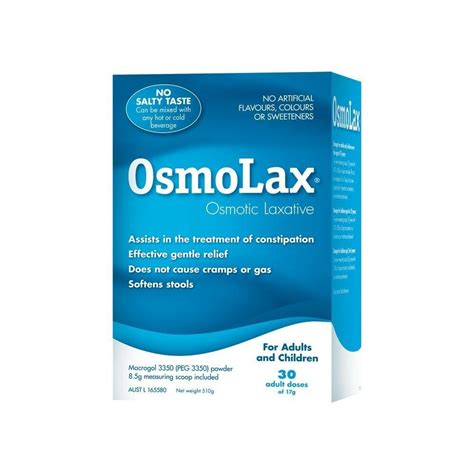 Osmolax 510g 30 Dose Relief Of Constipation