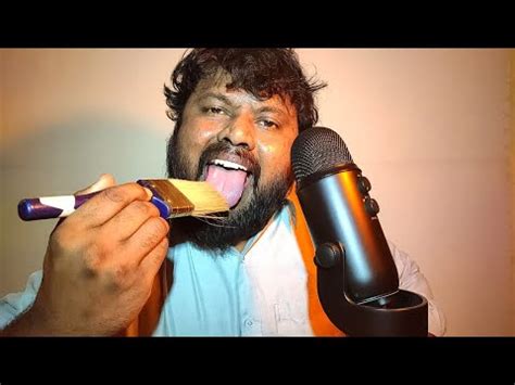 Asmr Spit Painting You With Invisible Ketchup Eating Sounds