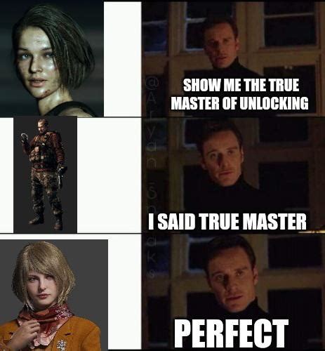 The True Master Of Unlocking Rresidentevil