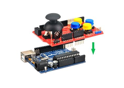 bkmshop linh kiện điện tử tại Đà nẵng joystick gamepad shield arduino