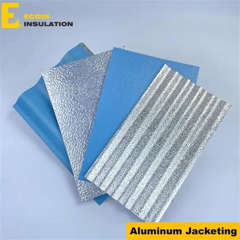 Aluminum Stucco Embossed Cladding Sheet Metal Jacketing Pipe Insulation