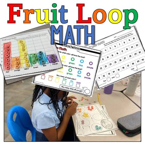 Fruit Loop Math Activities Graphing Activities Back To School Math