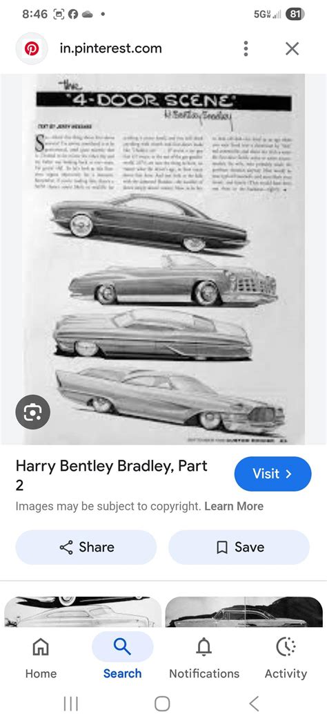 Harry Bently Bradley Drawings Wanted Model Cars Magazine Forum