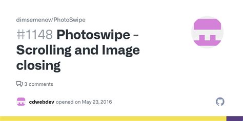 Photoswipe Scrolling And Image Closing · Issue 1148 · Dimsemenov