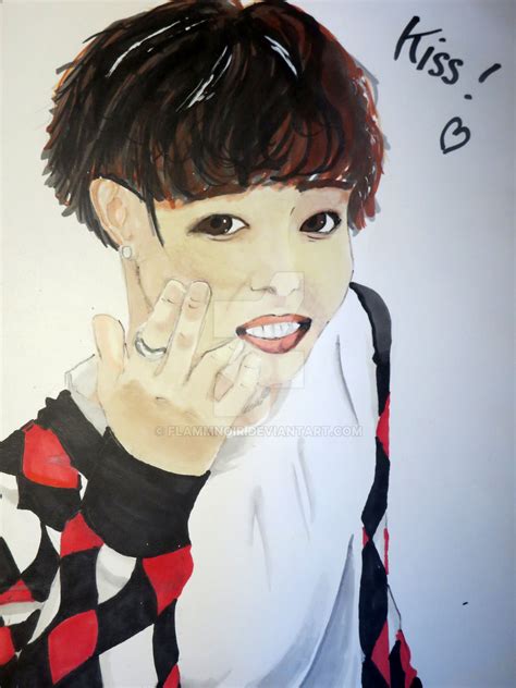 Jung Kookbts Kiss By Flammnoir On Deviantart