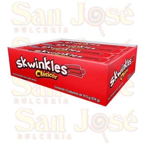 Skwinkle Clasico Chamoy C12 Pzas Dulceria San Jose