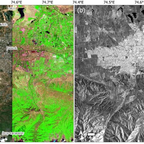 Comparing Optical And Sar Data A Example Of A 10 M Resolution